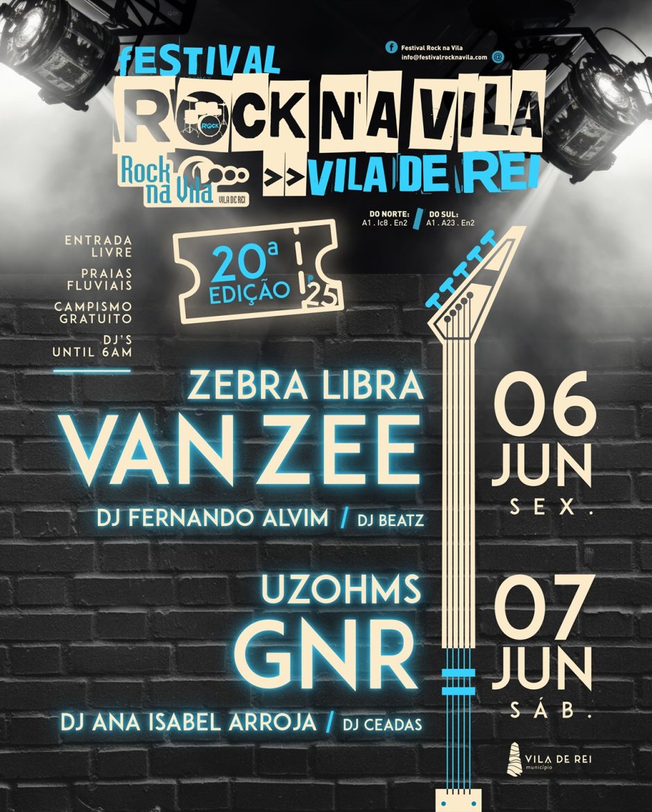 Festival Rock na Vila 2025 celebra 20ª edição com concertos gratuitos ...
